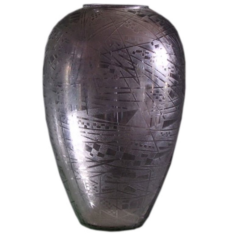 ANGELO RINALDI - ETCHED VASE